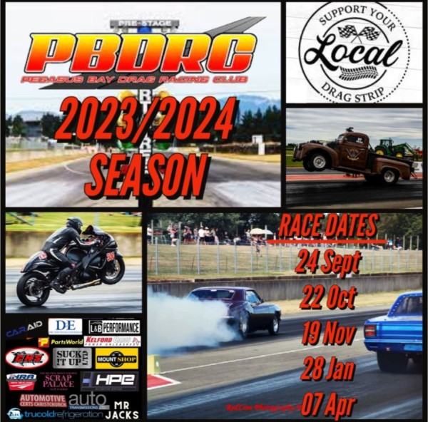Race Dates for 2023 - 2024